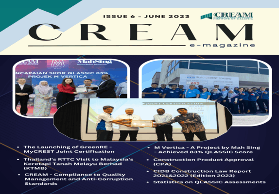 Construction Research Institute of Malaysia (CREAM) Laman Utama