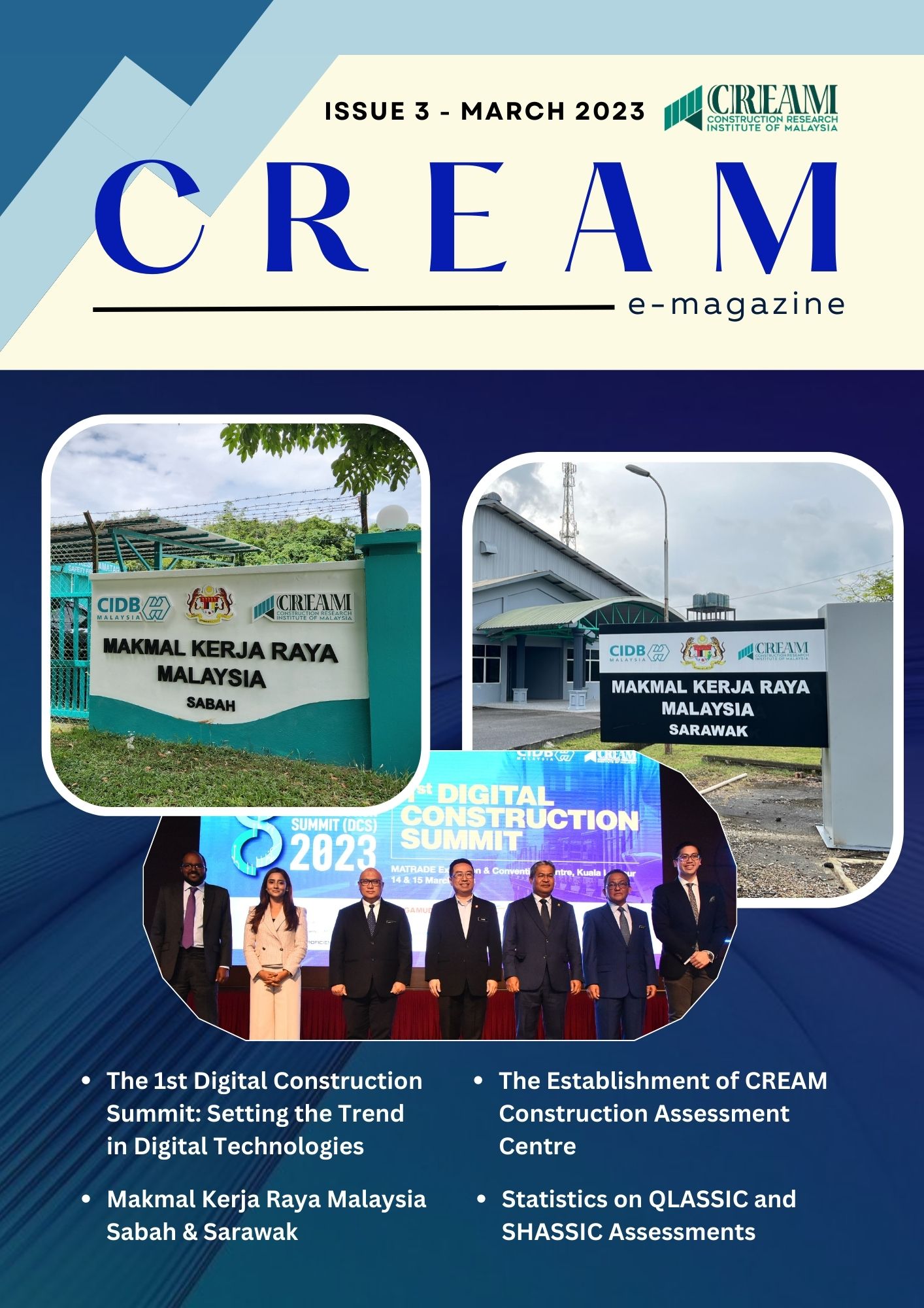 Construction Research Institute of Malaysia (CREAM) CREAM E-Magazine