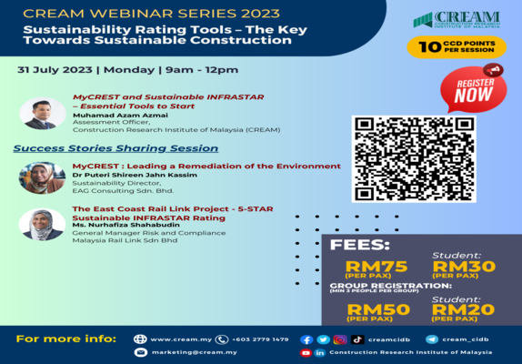 Construction Research Institute of Malaysia (CREAM) Laman Utama